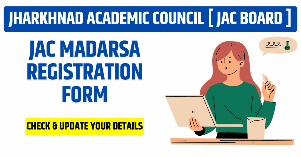 JAC Madarsa Registration Form 2025 - Download The Application From